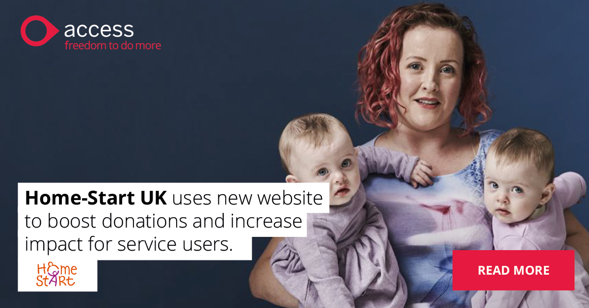 Home-Start UK Case Study | Access Charity Website Platform