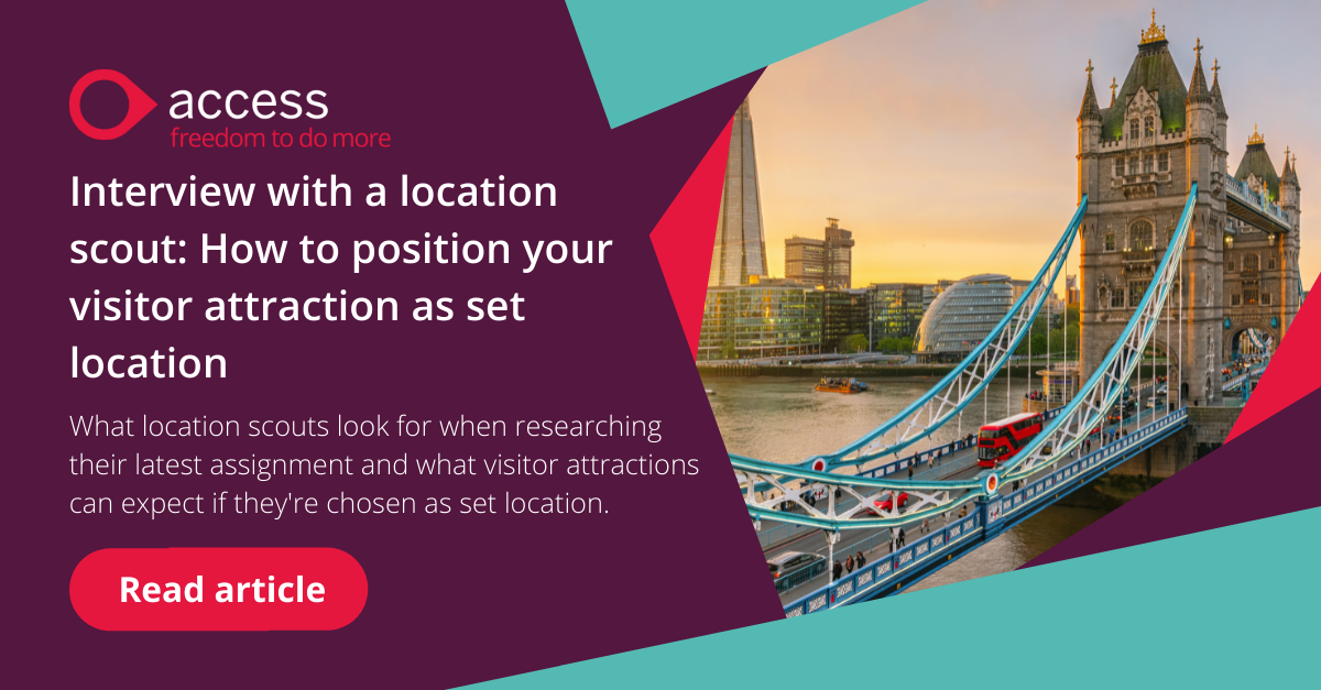 Interview How to position visitor attraction as set location