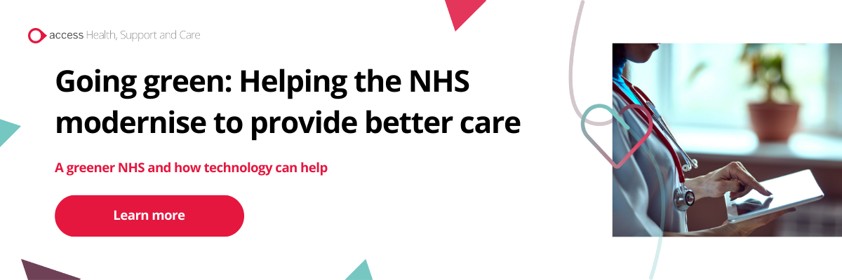 A greener NHS - For Improved Care & Lower Costs