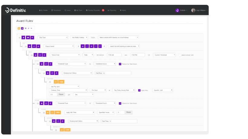Definitiv - Payroll and Workforce Management Software