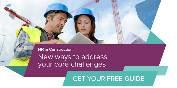 Demonstrating construction worker safety using HR software