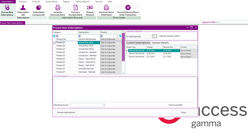 Attraction Membership Management Software | Access Gamma