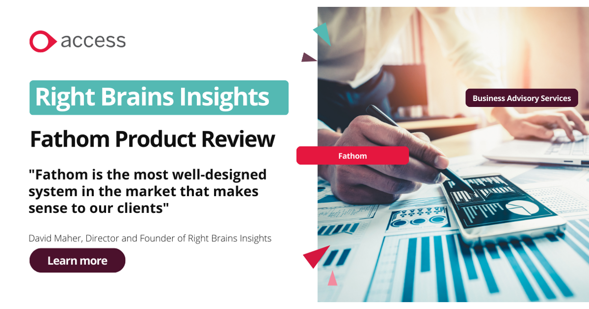 Fathom Product Review | Right Brain Insights| The Access Group
