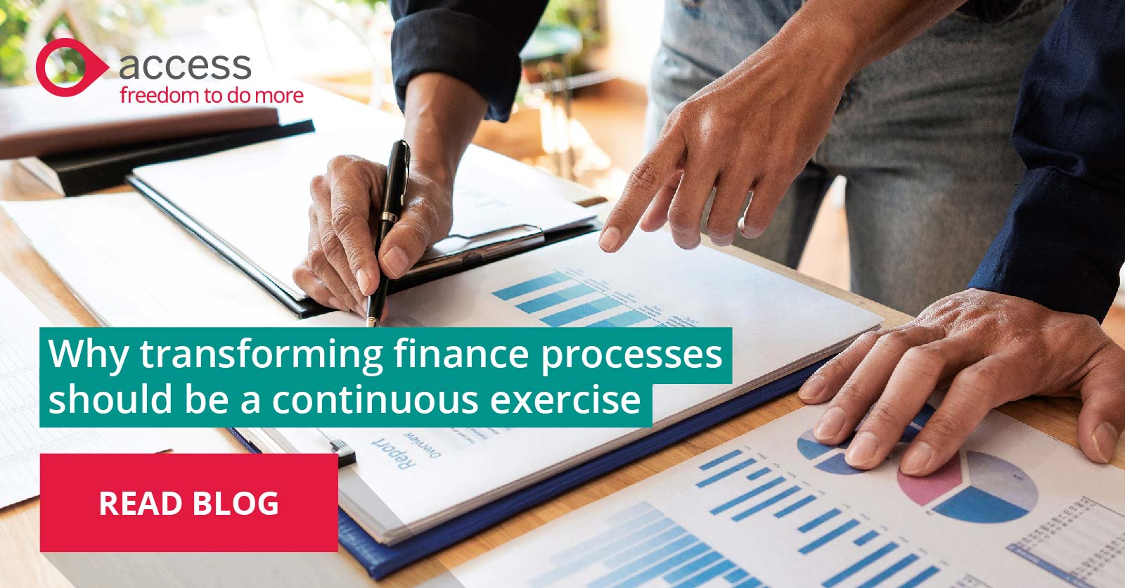 Transforming finance processes should be continuous | Blog