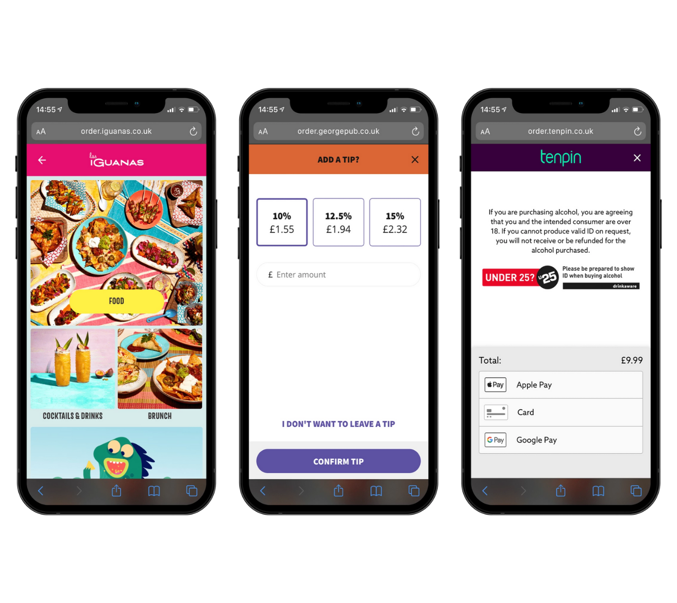 Order & Pay System - Mobile Ordering System for Hospitality
