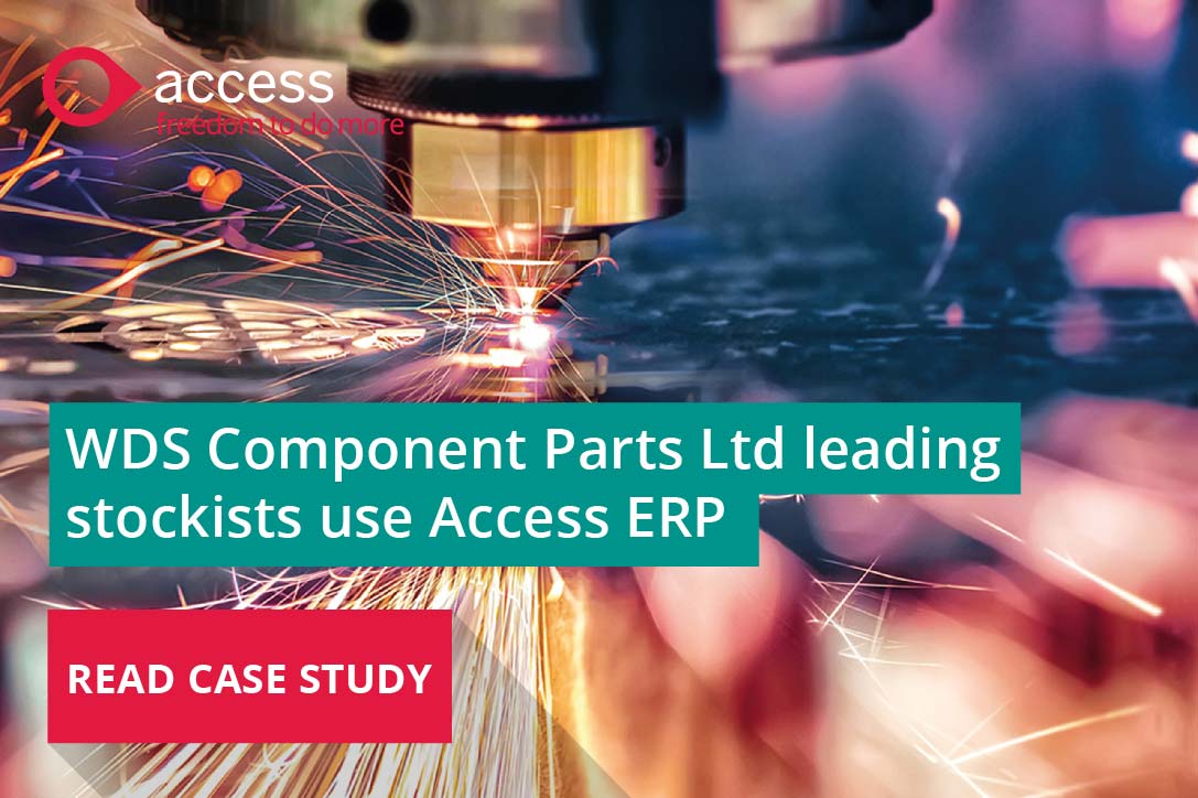 WDS Component Parts Ltd leading stockists use Access ERP