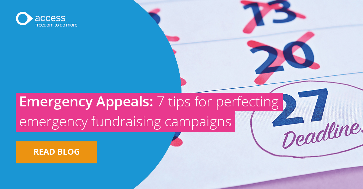 7 tips for perfecting emergency fundraising campaigns