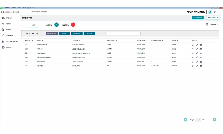 Access UBS Payroll | The Access Group MY