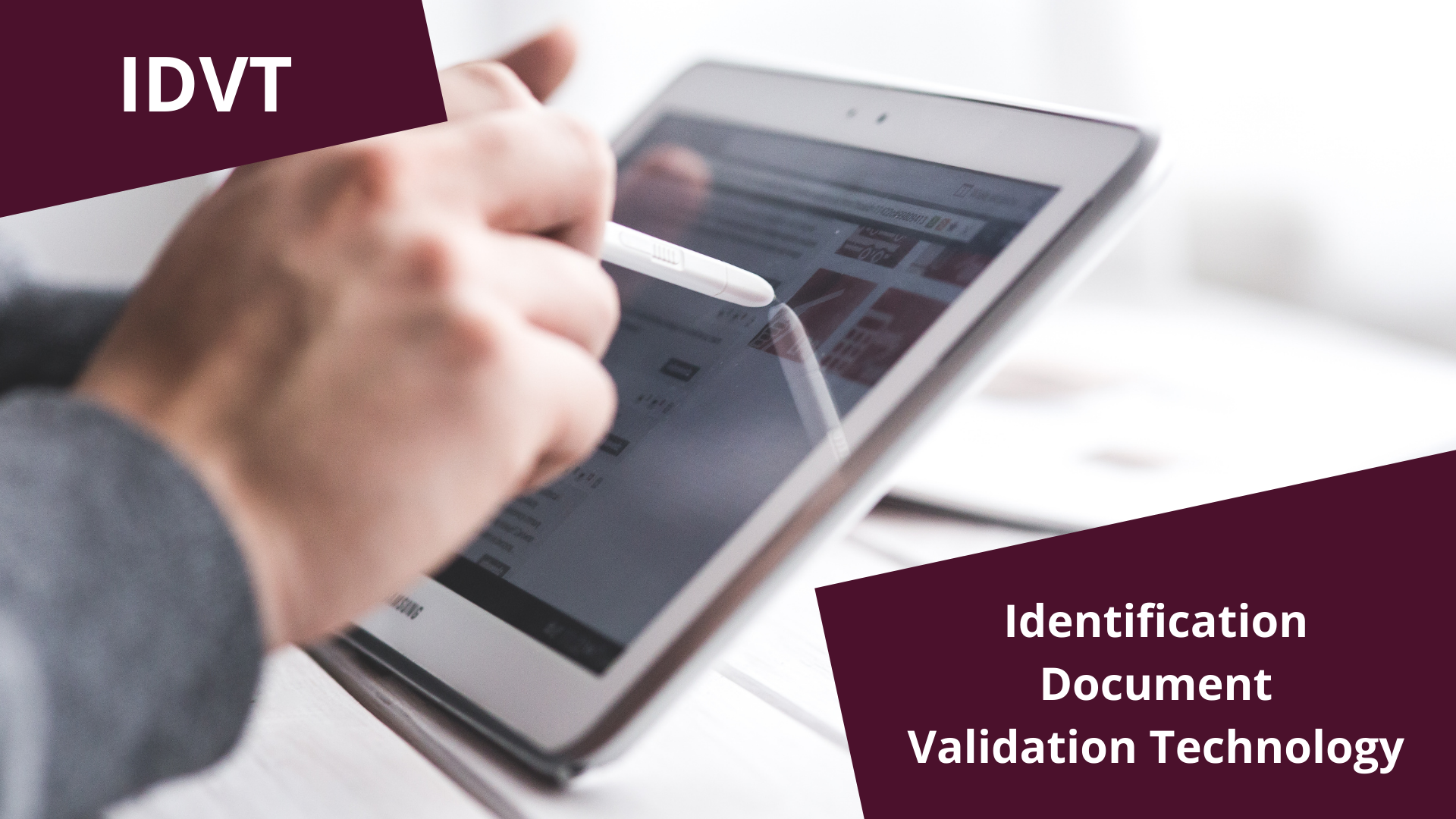 Guide to IDVT (Identification Document Validation Technology)