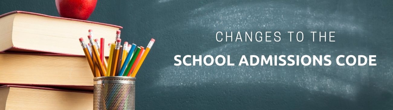 Making sense of changes to school admissions code with DfE