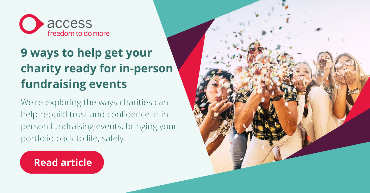 9 ways help get charity ready in-person fundraising events