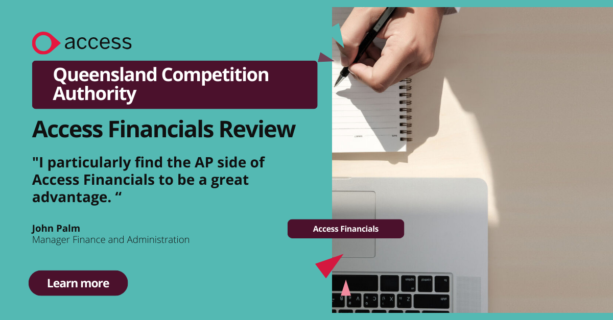Queensland Competition Authority | Access Financials Product Review