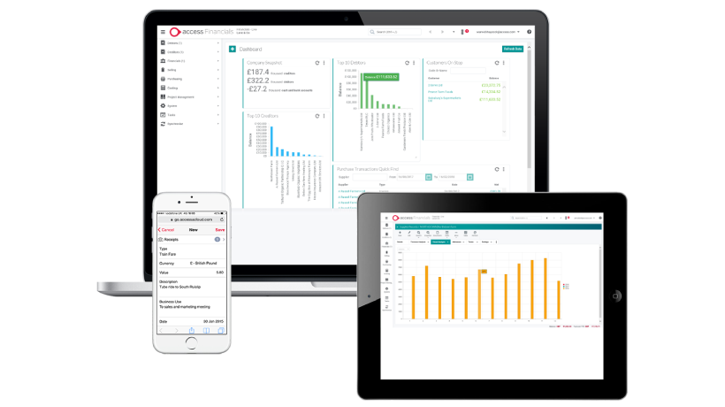 Implementation and Support for Access Financials