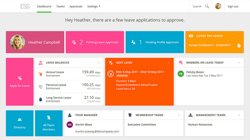 Employee Self Service Software | Software For Your Business