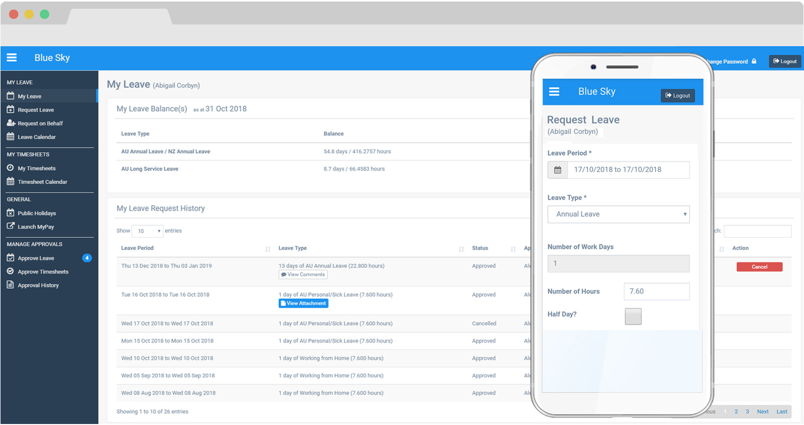 Express Leave Management Software | Software For Your Business